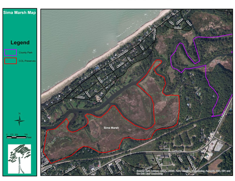 Louis J. Sima Great Lakes Marsh Preserve - - Chikaming Open Lands